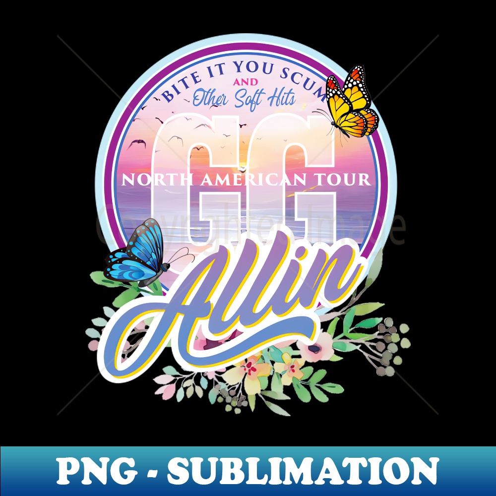 GG Allin - PNG Transparent Sublimation File - Perfect for Pe | Inspire ...