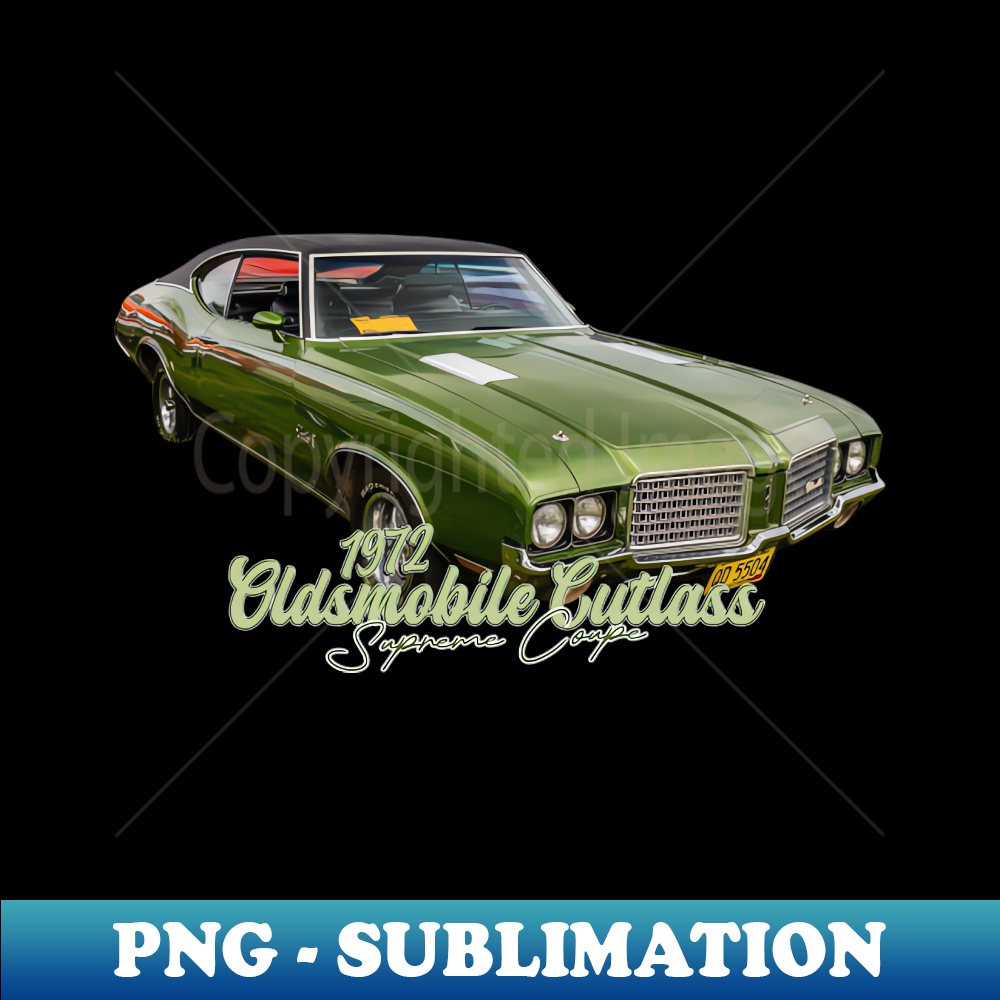 1972 Oldsmobile Cutlass Supreme Coupe - High-Resolution PNG - Inspire ...