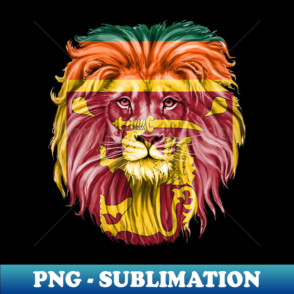 sri lanka flag - Lion Flag Of Sri Lanka - Digital Sublimatio | Inspire ...