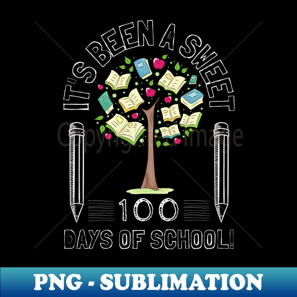 Its Been A Sweet 100 Days Of School Tree Of Books Apples - C | Inspire ...