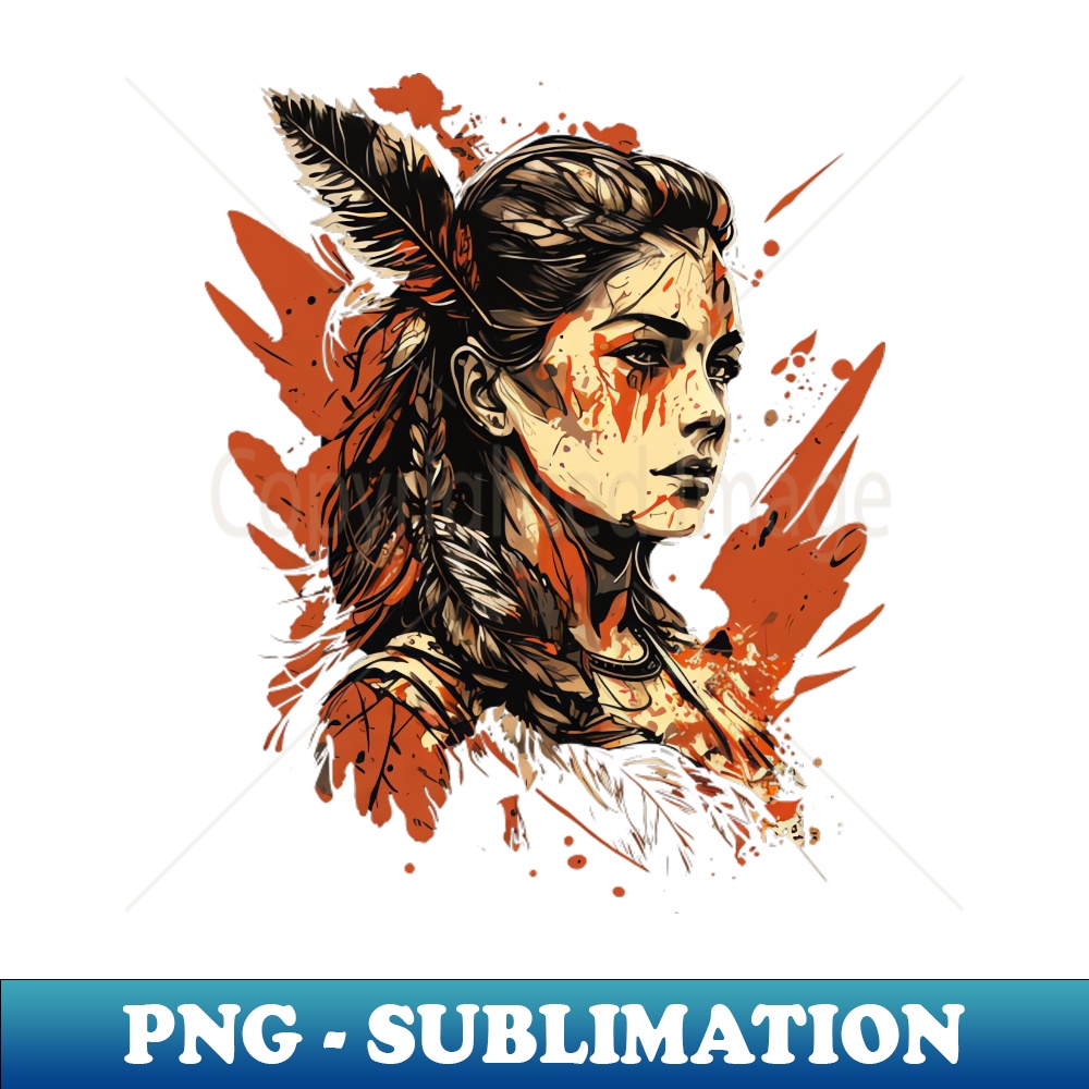 Native Indian Warrior - PNG Transparent Digital Download Fil | Inspire ...