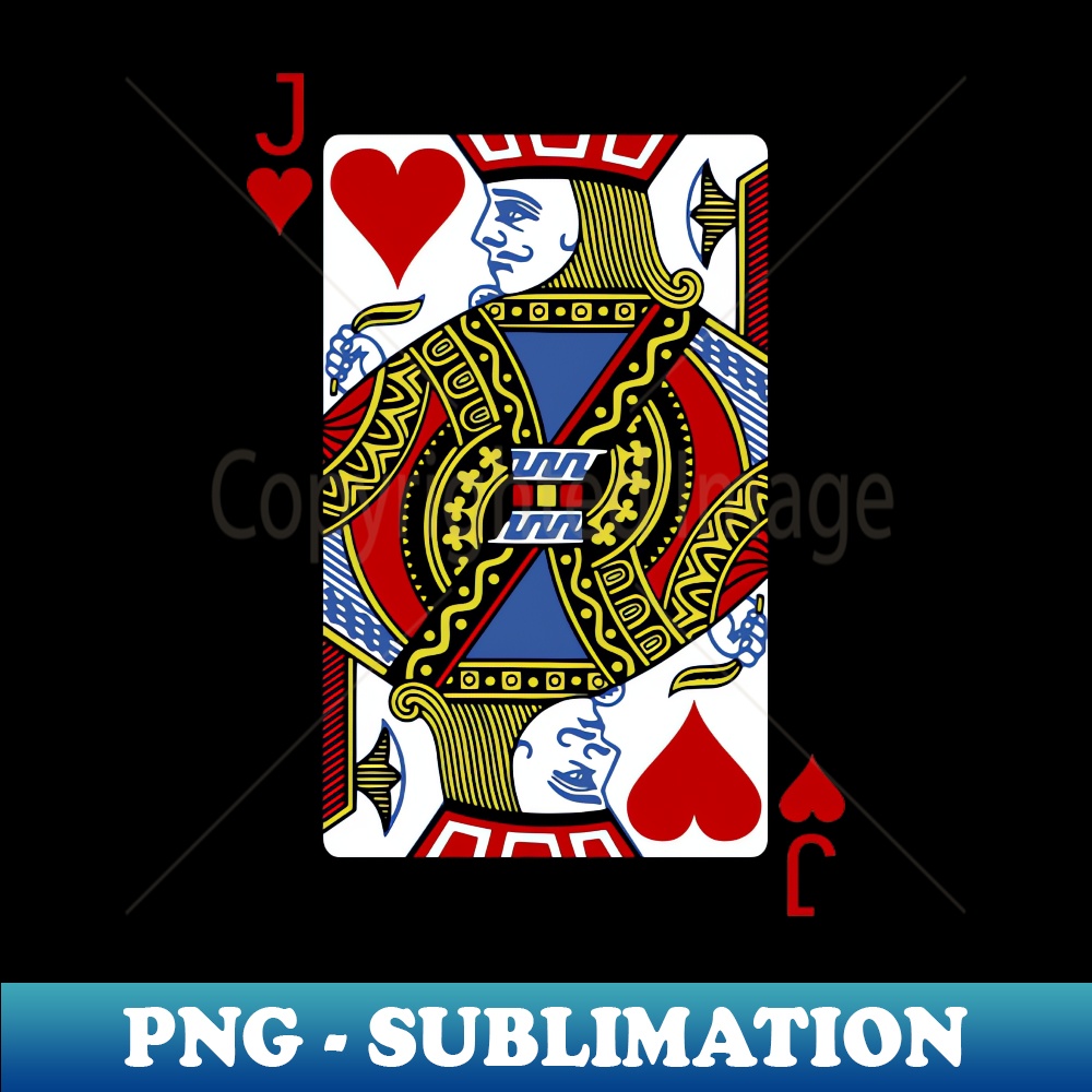 Jack Of Hearts Royal Flush Deck of Cards Playing Card - Deco | Inspire ...