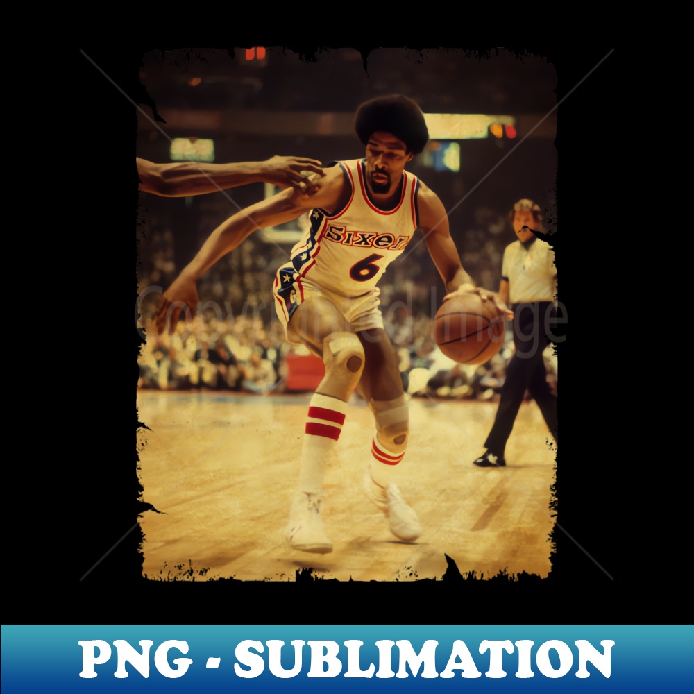 Julius Erving Julius Erving Vintage Design Of Basketball 7 | Inspire Uplift