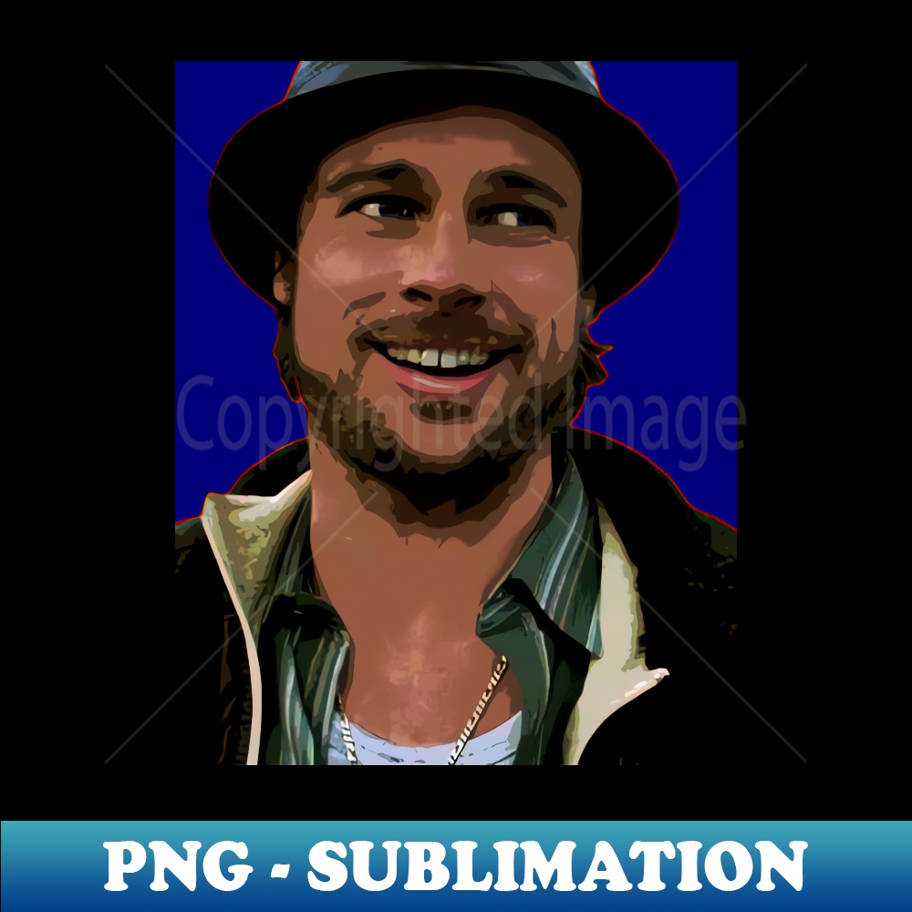 brad pitt - Digital Sublimation Download File - Bold & Eye-c | Inspire ...