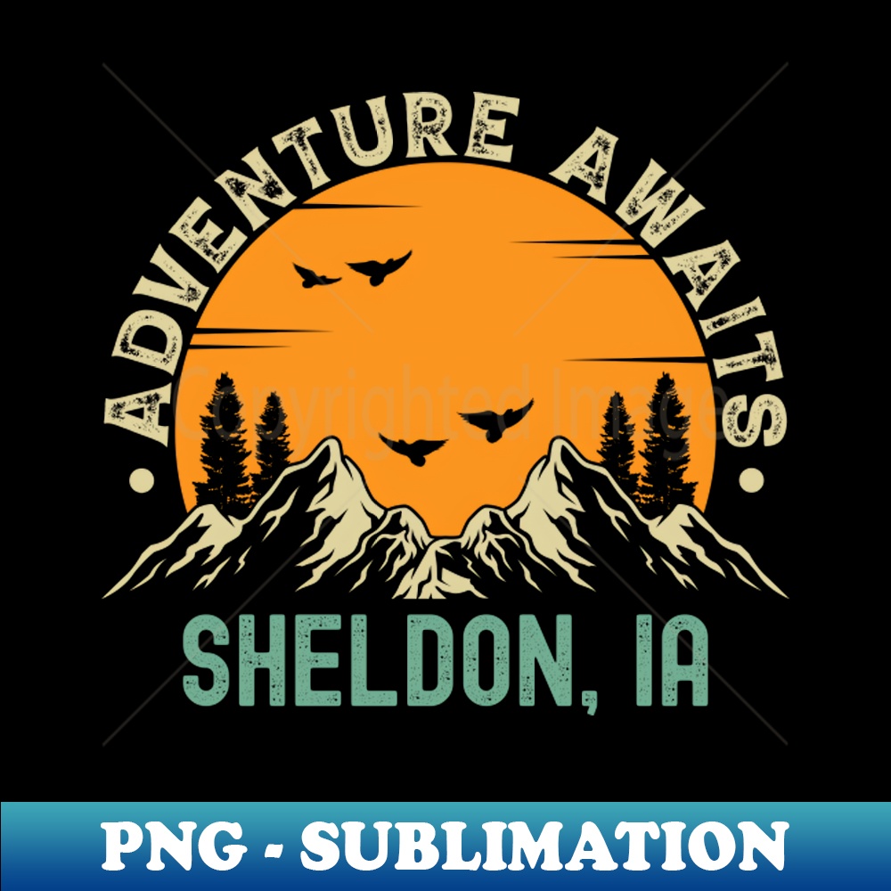 Sheldon Iowa - Adventure Awaits - Sheldon IA Vintage Sunset | Inspire ...