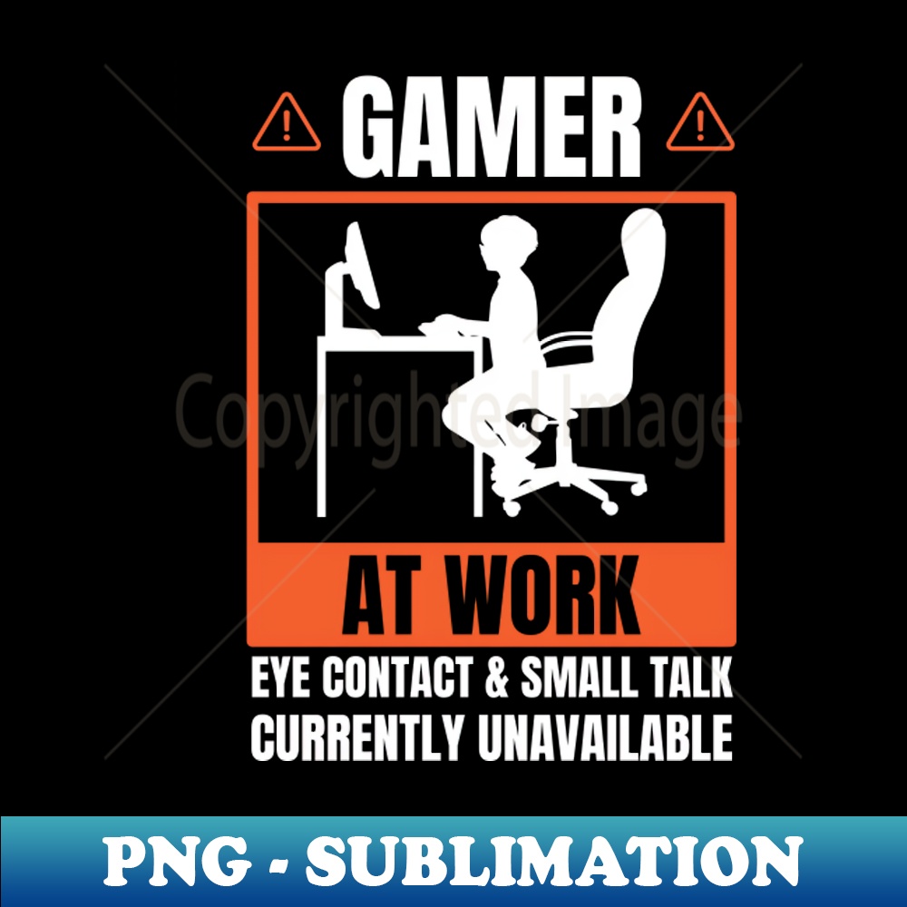 Gamer At Work Eye Contact Small Talk Currently Unavailable F | Inspire ...