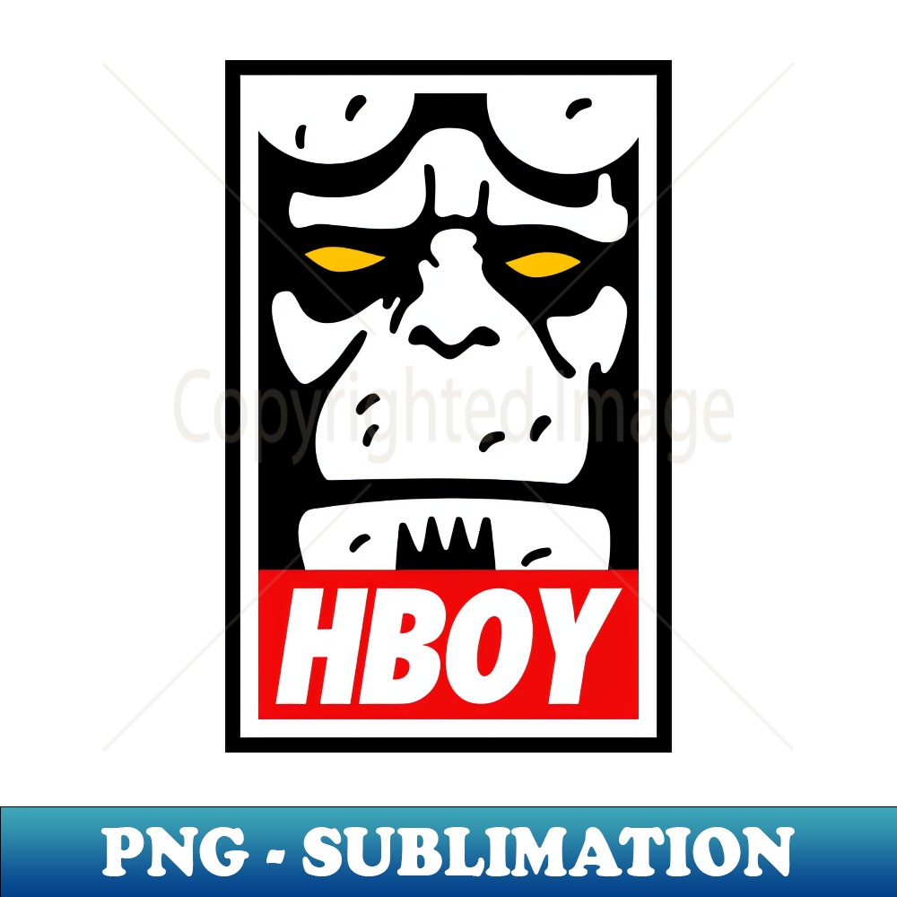 HELLBOY HBOY - PNG Transparent Sublimation File - Perfect fo | Inspire ...