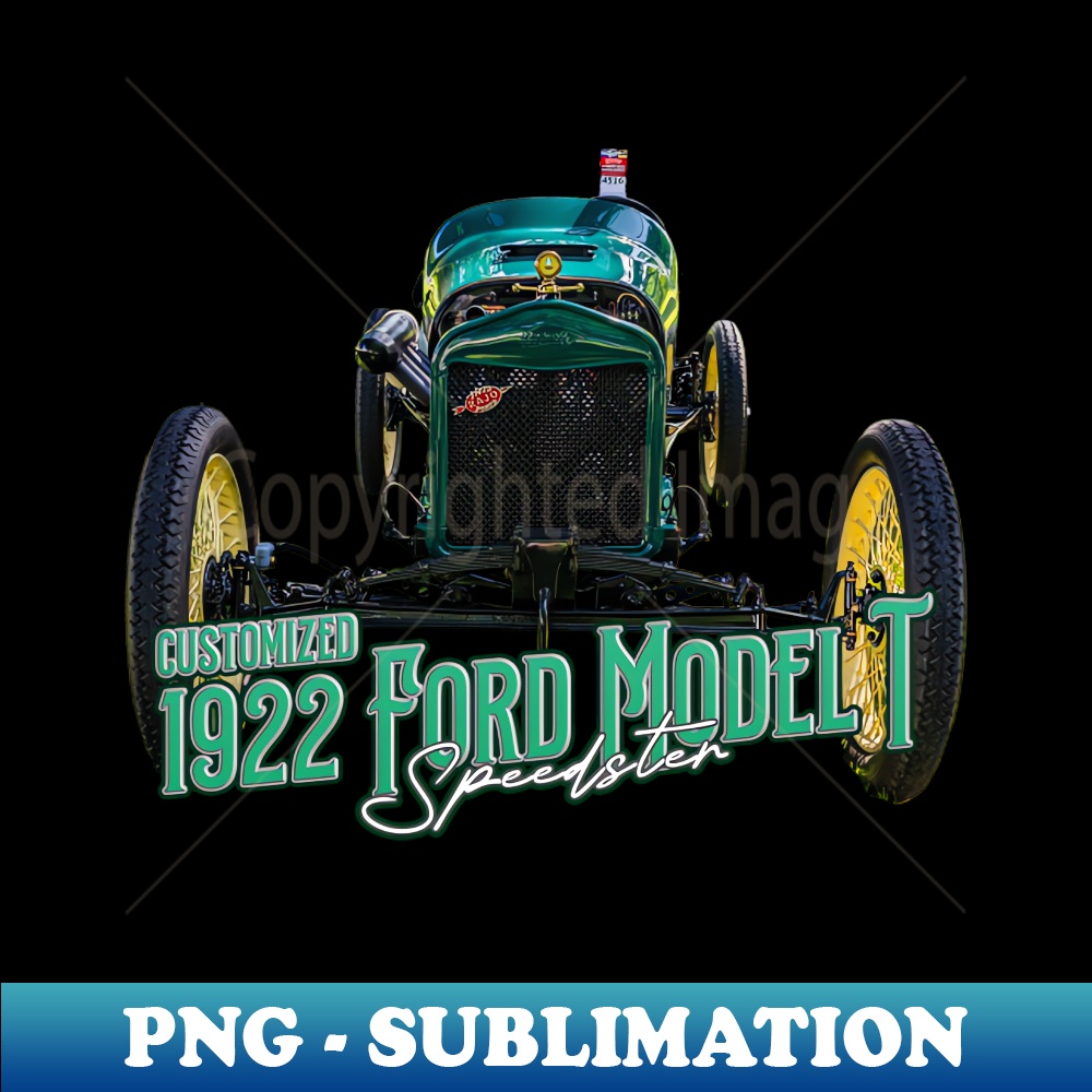 Customized 1922 Ford Model T Speedster - PNG Transparent Dig | Inspire ...