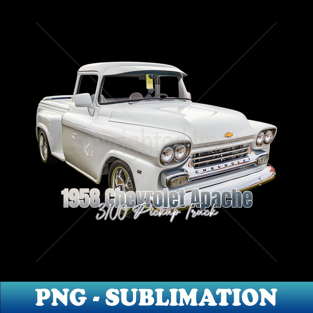 1958 Chevrolet Apache 3100 Pickup Truck - PNG Transparent Su | Inspire ...