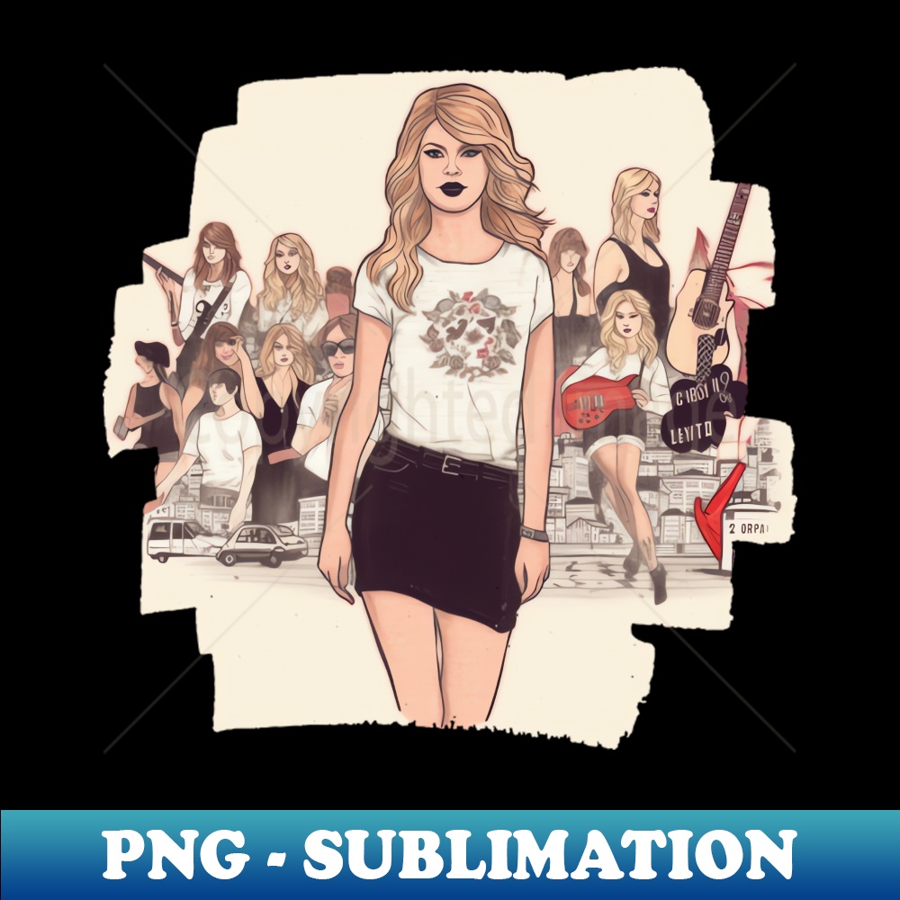 Taylor Swift Eras - Vintage Sublimation PNG Download - Perfe | Inspire Uplift