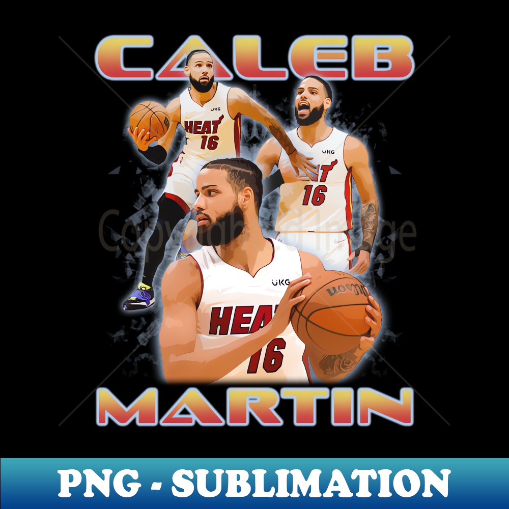 Caleb Martin Basketball Poster Style - High-Resolution PNG S | Inspire ...