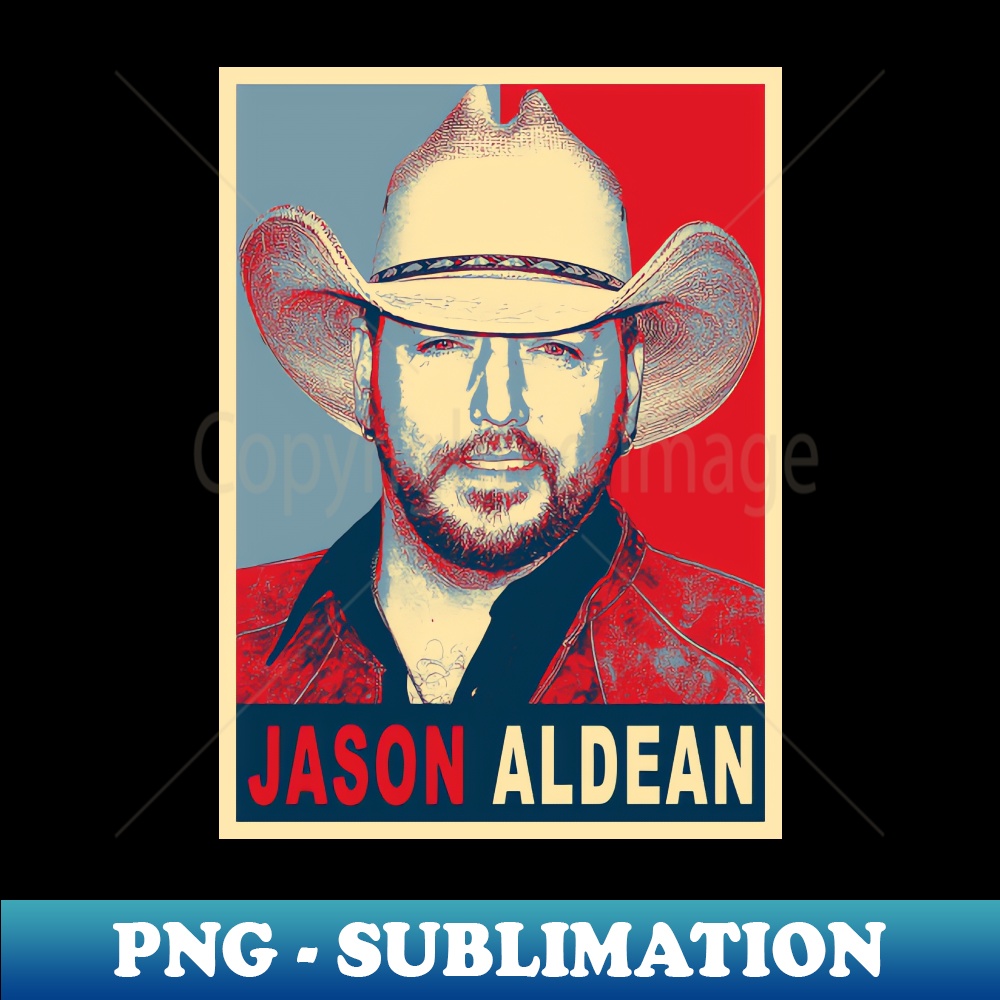Pop Art Jason Aldean Design - Exclusive PNG Sublimation Down | Inspire ...