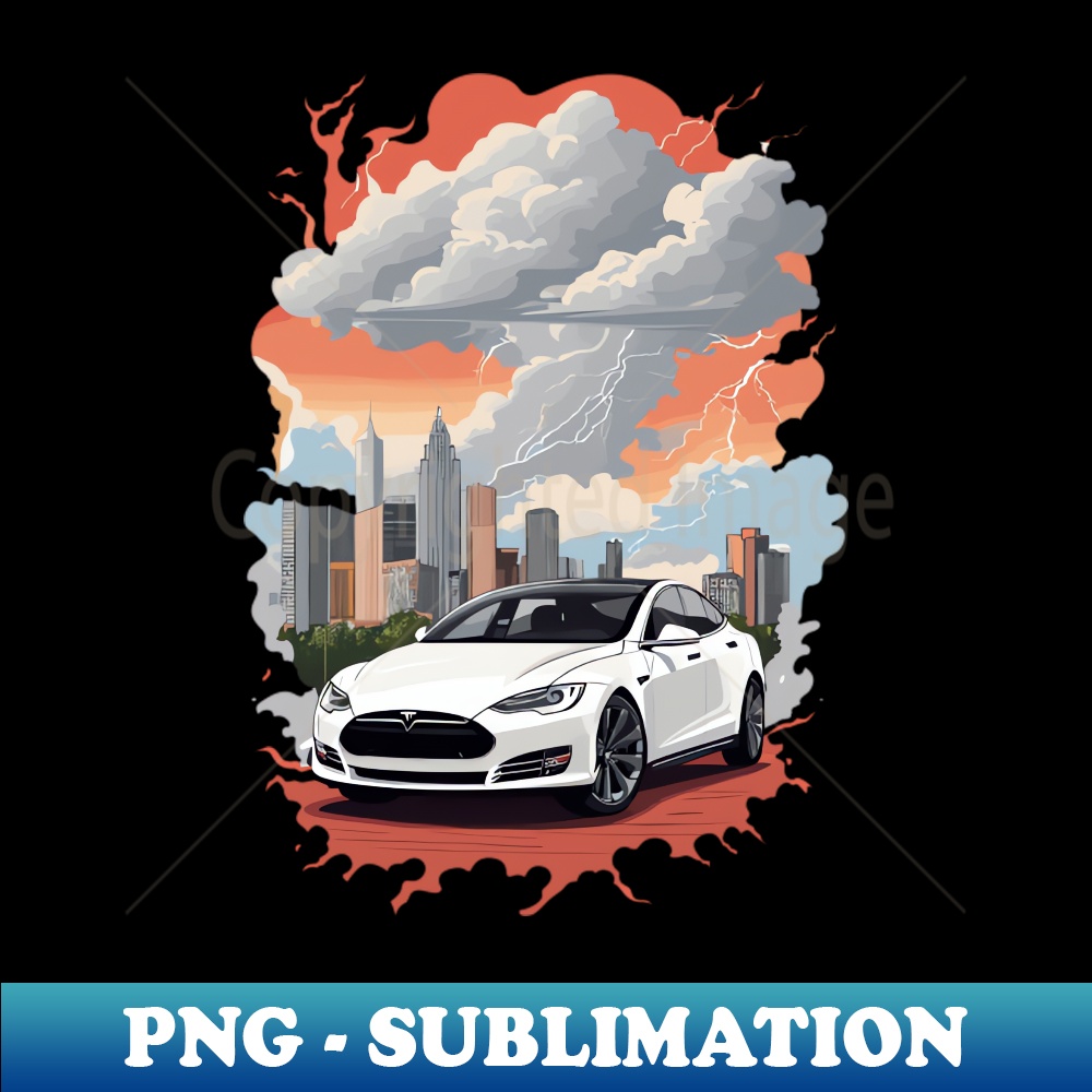 Tesla Model S - Stylish Sublimation Digital Download - Revol | Inspire ...