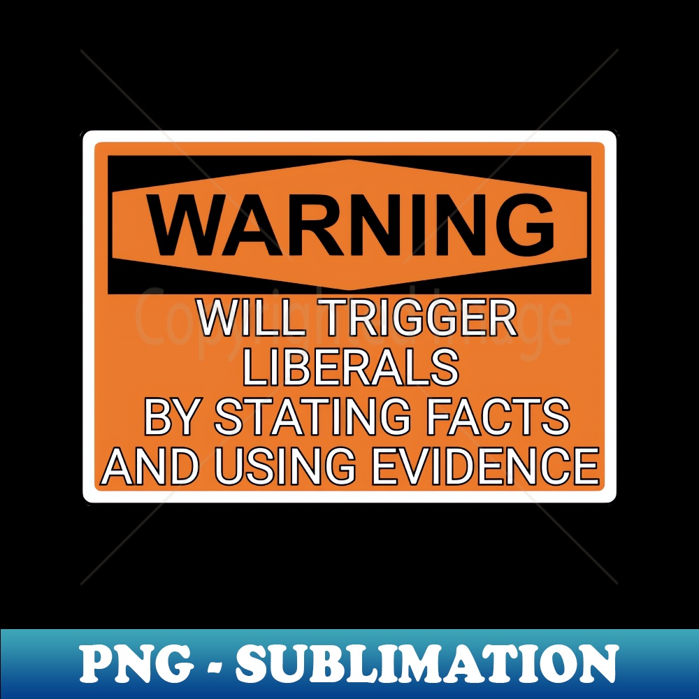 Orange Trigger Warning - Aesthetic Sublimation Digital File | Inspire ...