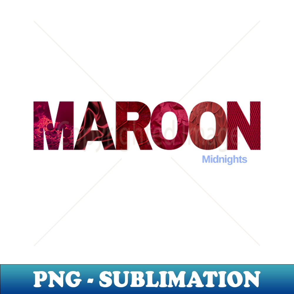 Maroon Midnights - Elegant Sublimation PNG Download - Enhanc | Inspire ...