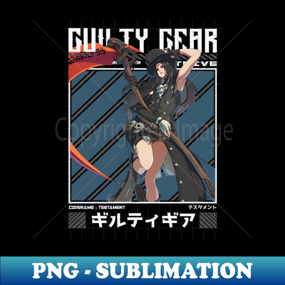 Testament - Guilty Gear Strive - High-Resolution PNG Sublima | Inspire ...