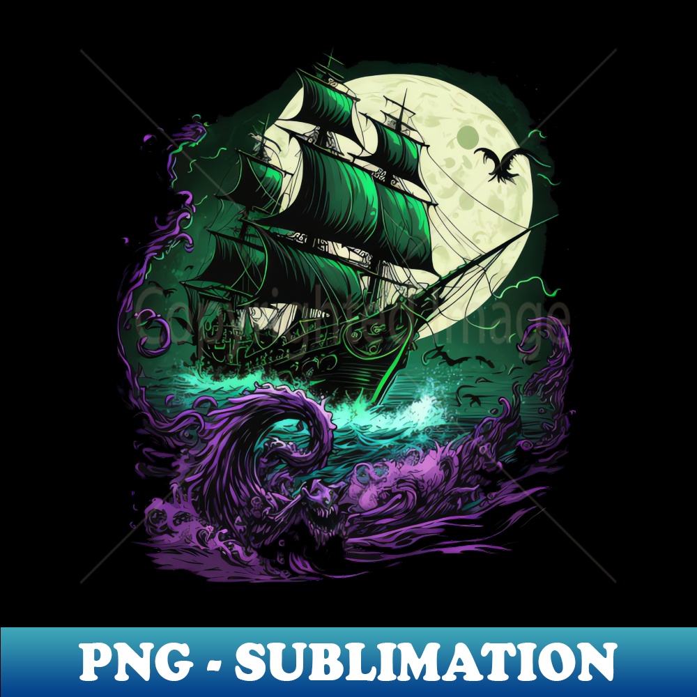 Pirate ship - Signature Sublimation PNG File - Bring Your De | Inspire ...