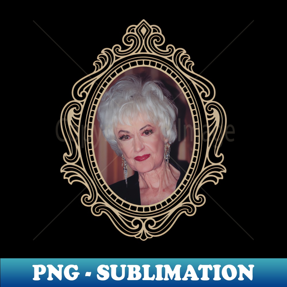 Bea Arthur Golden Girls V2 Digital Sublimation Download Fi Inspire 0231
