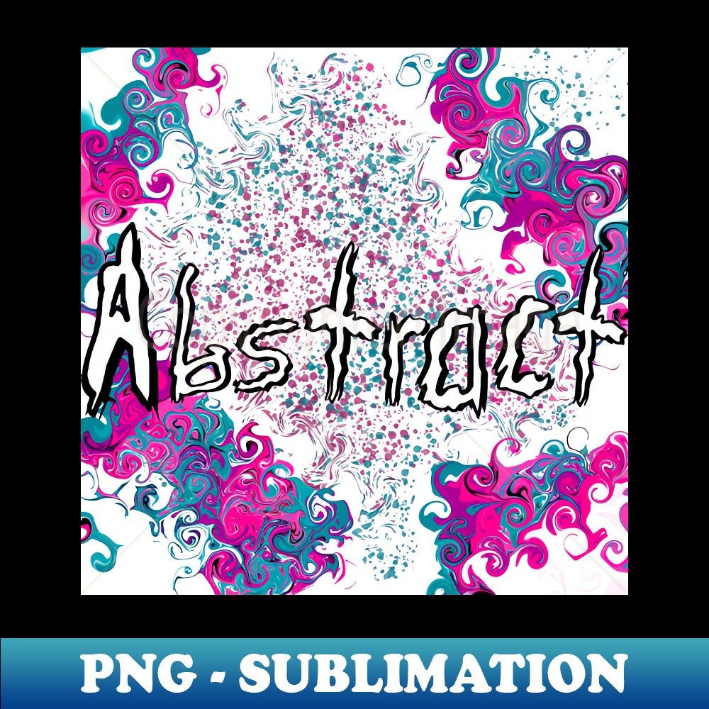 Abstract by Orchid - High-Resolution PNG Sublimation File - | Inspire ...