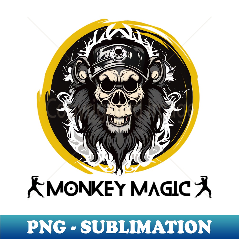 Monkey Magic king fu legend - Elegant Sublimation PNG Downlo | Inspire ...