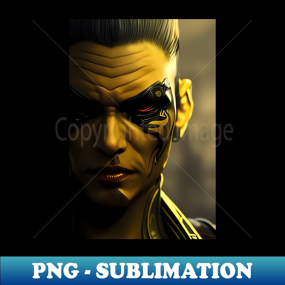 Masked humanoid soldier - Unique Sublimation PNG Download - | Inspire ...
