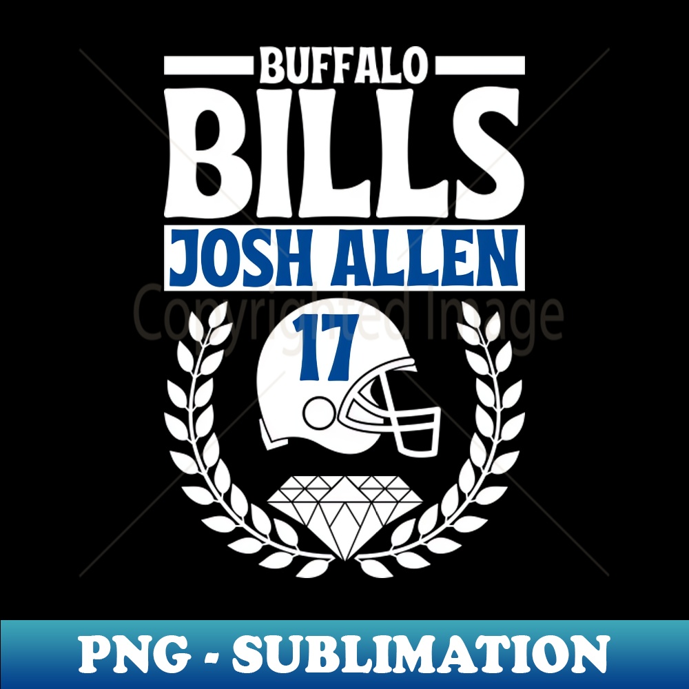 Buffalo Bills Josh Allen Diamond and Helmet - High-Resolutio | Inspire ...