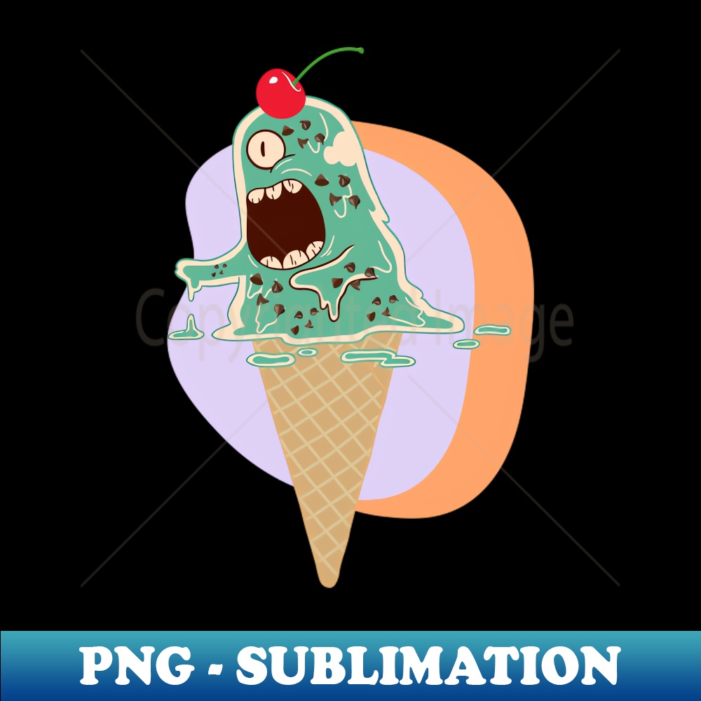 Eye Scream Cone - Modern Sublimation PNG File - Capture Imag | Inspire ...