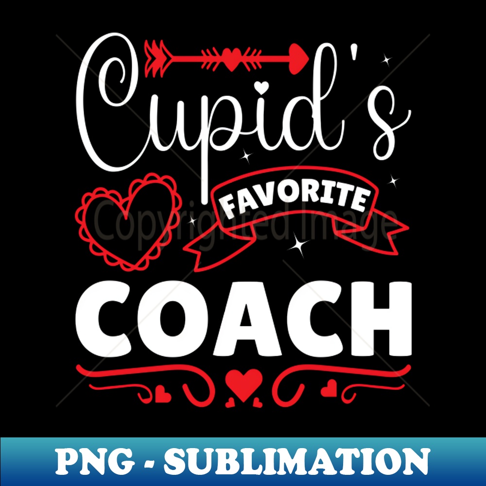 Cupids Favorite Coach Valentines Day Heart Gift - Elegant Su - Inspire ...