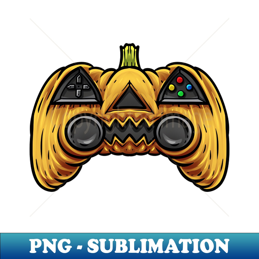Gamer Halloween Pumpkin - Premium Sublimation Digital Downlo | Inspire ...