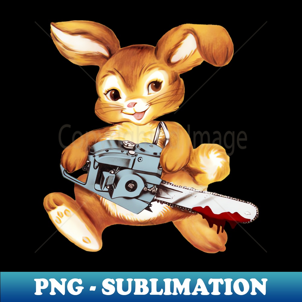 Chainsaw Bunny - Professional Sublimation Digital Download - | Inspire ...