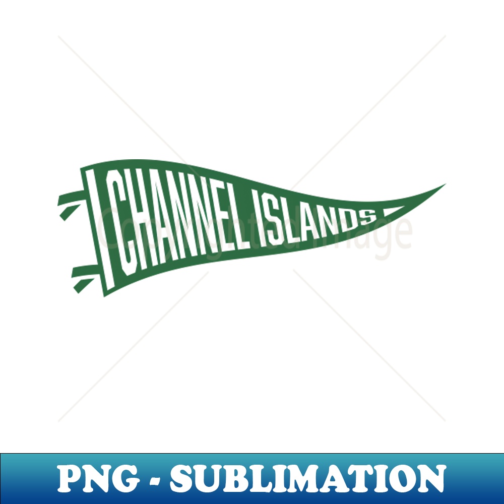 Channel Islands National Park Pennant - Green - Retro PNG Su | Inspire ...