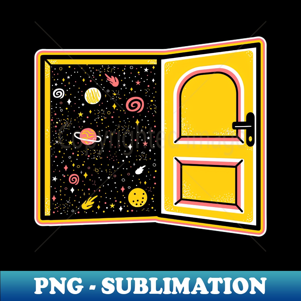 Door to space - PNG Transparent Sublimation Design - Fashion | Inspire ...