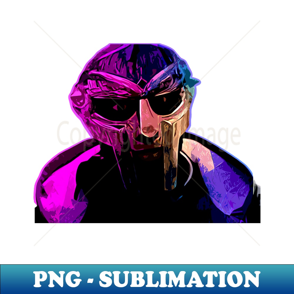 MF doom Colorful Hiphop - Unique Sublimation PNG Download - - Inspire ...