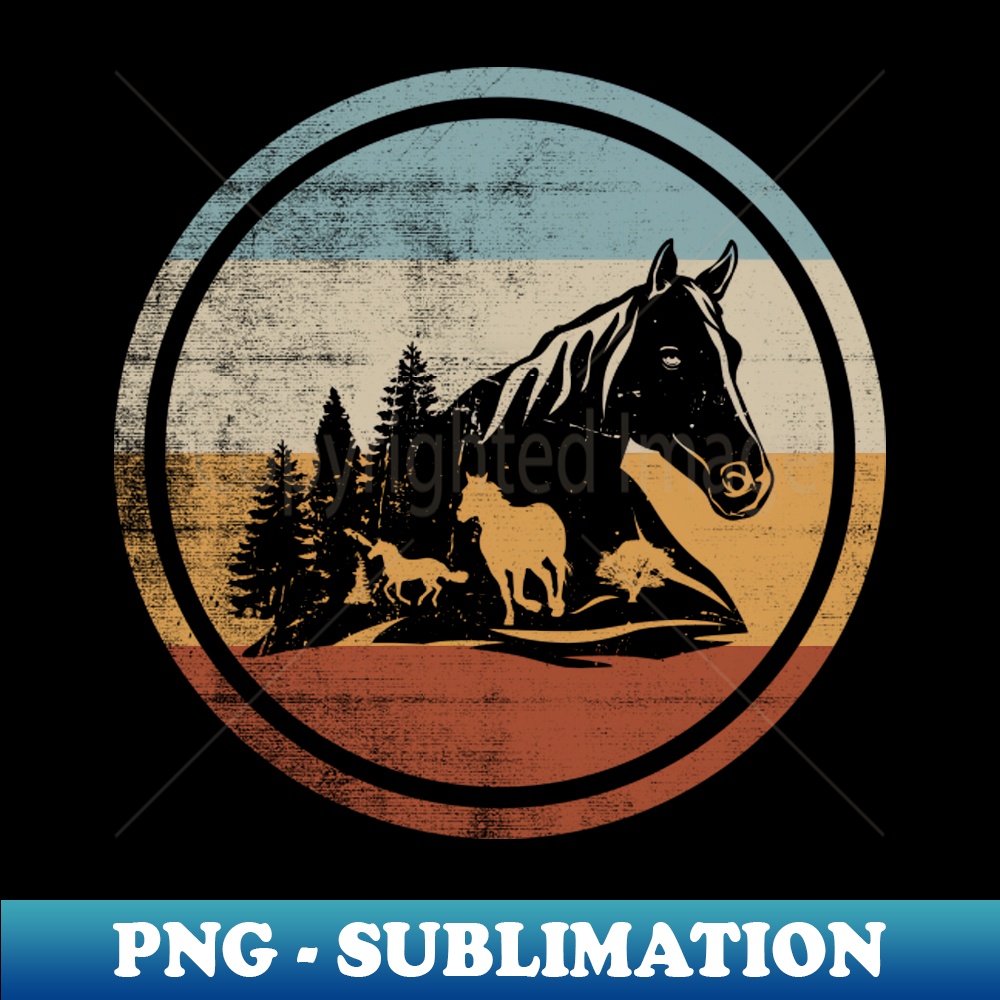 Retro Vintage Show Jumping Design Horse Rider Equestrian Rid | Inspire ...