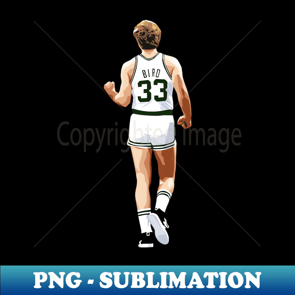 Larry Bird Vector Back Fist White Qiangy - PNG Transparent S | Inspire ...