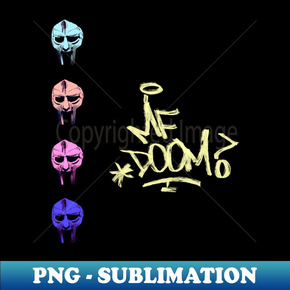Mf doom masks and signature - Vintage Sublimation PNG Downlo | Inspire ...