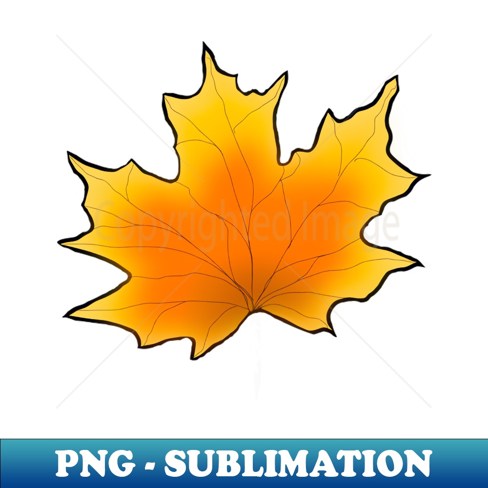 Maple Leaf in Autumn - Stylish Sublimation Digital Download | Inspire ...