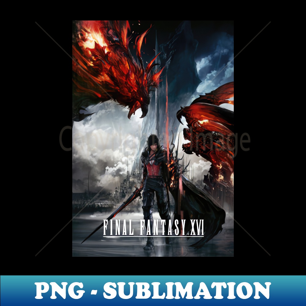 Final Fantasy XVI Clive - Signature Sublimation PNG File - P | Inspire ...