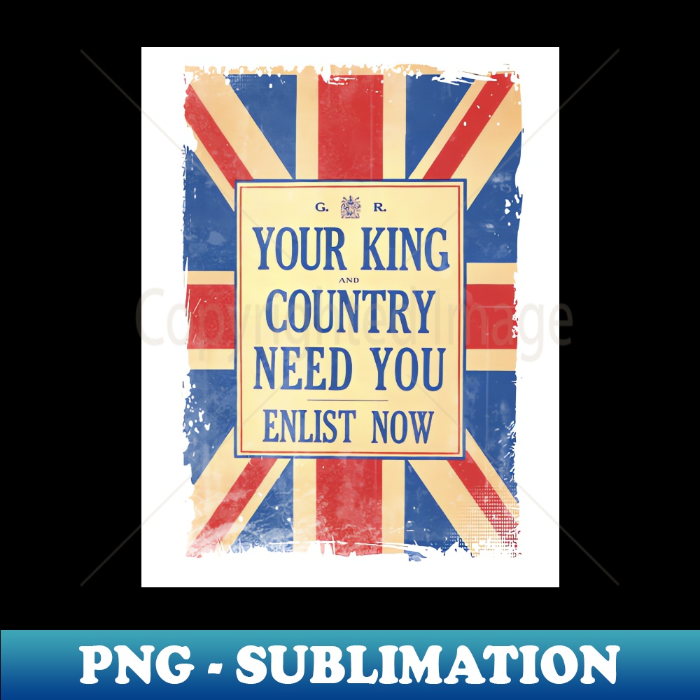 Kind and Country Needs You - WW1 Propaganda Poster - PNG Tra - Inspire ...