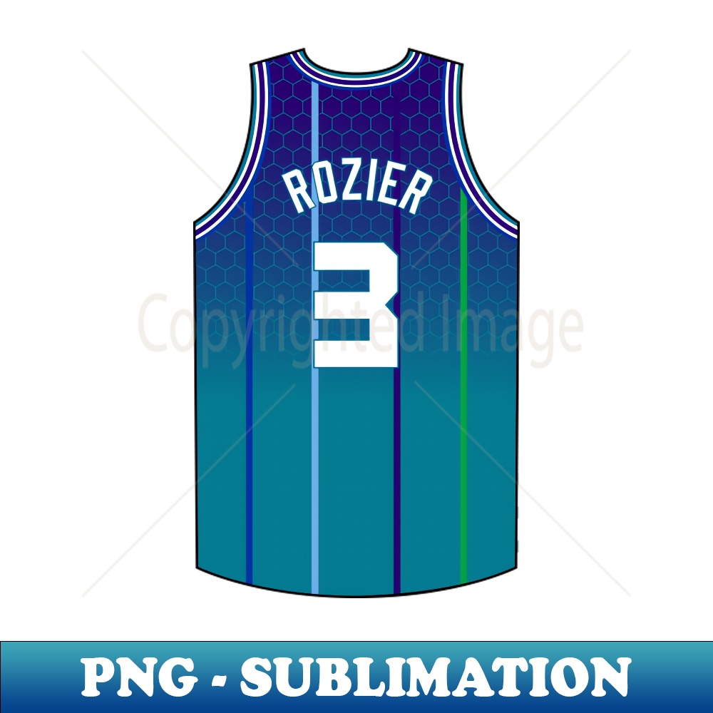 Terry Rozier Charlotte Jersey Qiangy - PNG Sublimation Digit | Inspire ...