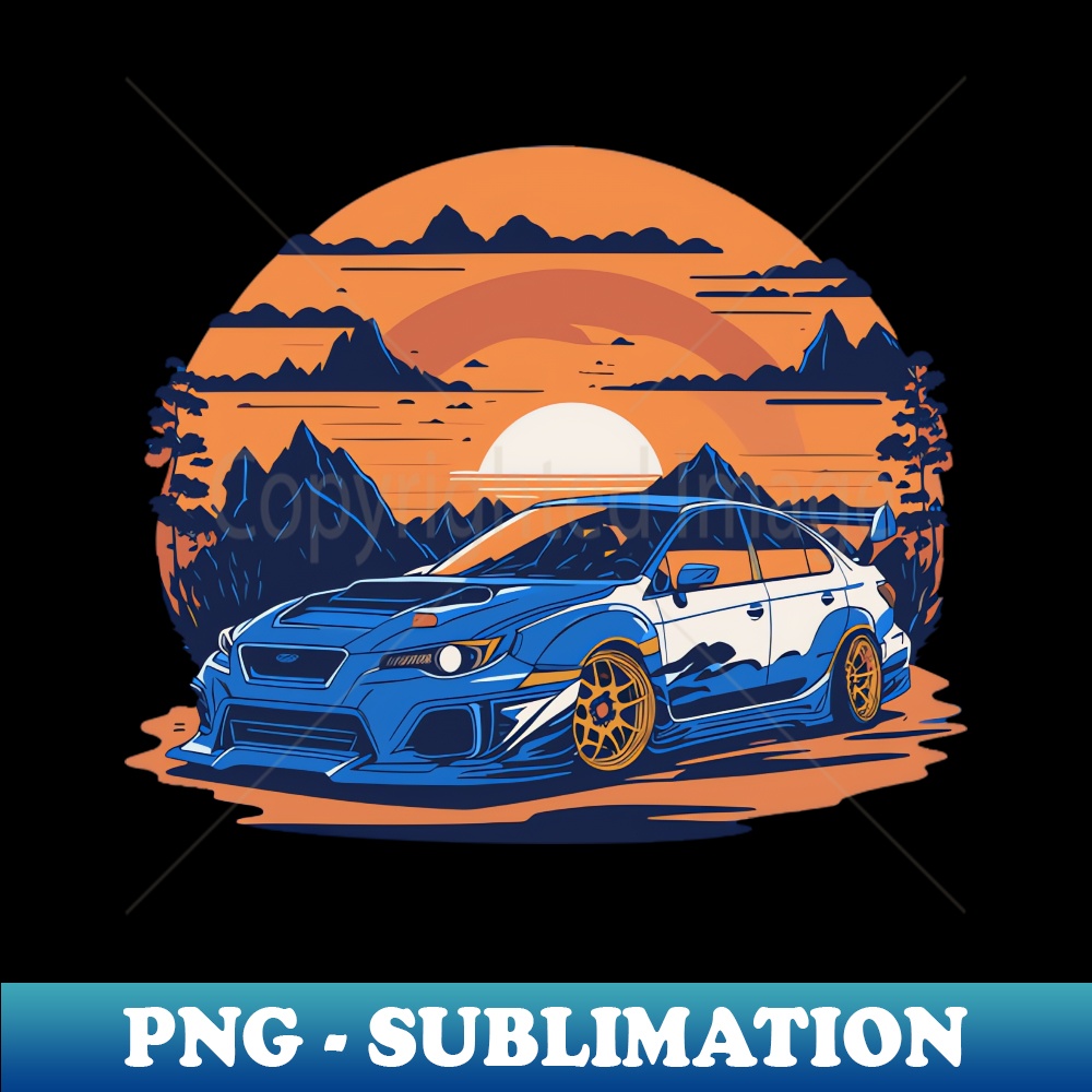 Subaru WRX - Premium PNG Sublimation File - Instantly Transf - Inspire ...