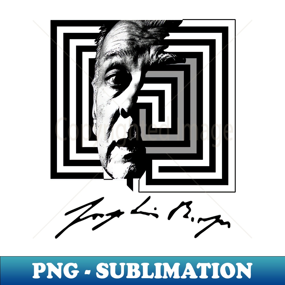 Jorge Luis Borges - Instant PNG Sublimation Download - Revol | Inspire ...