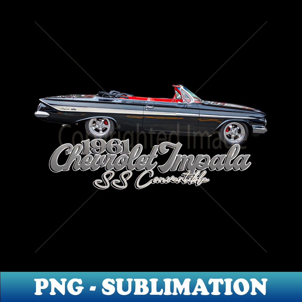 1961 Chevrolet Impala SS Convertible - PNG Transparent Subli | Inspire ...