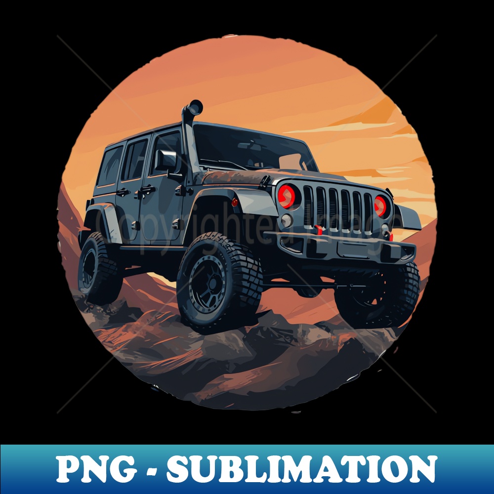 Jeep rubicon - Trendy Sublimation Digital Download - Defying | Inspire Uplift