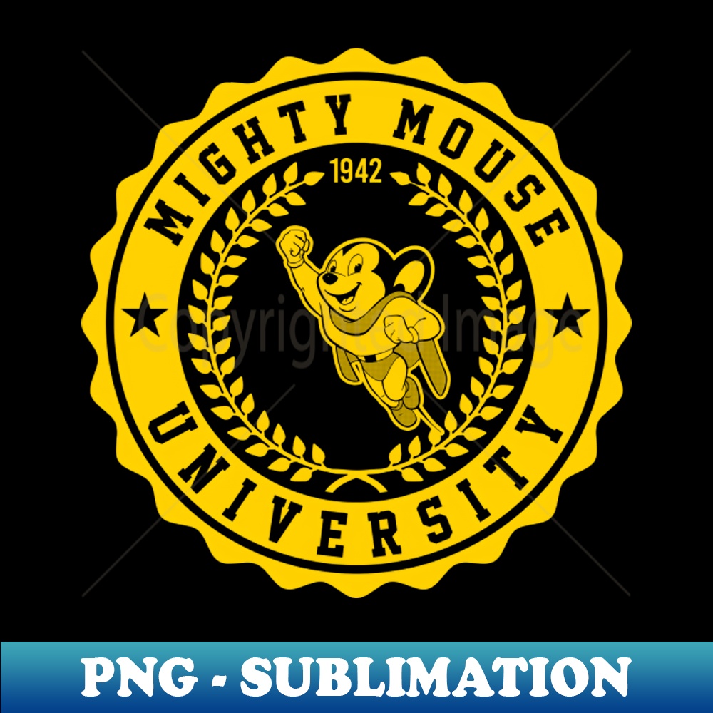 MIGHTY MOUSE U - PNG Transparent Sublimation File - Perfect | Inspire ...