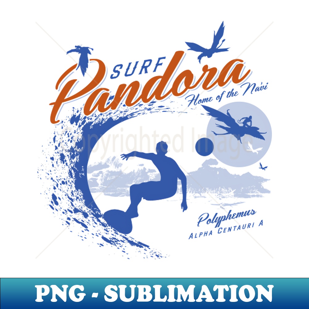 Surf Pandora - Digital Sublimation Download File - Add a Fes | Inspire ...