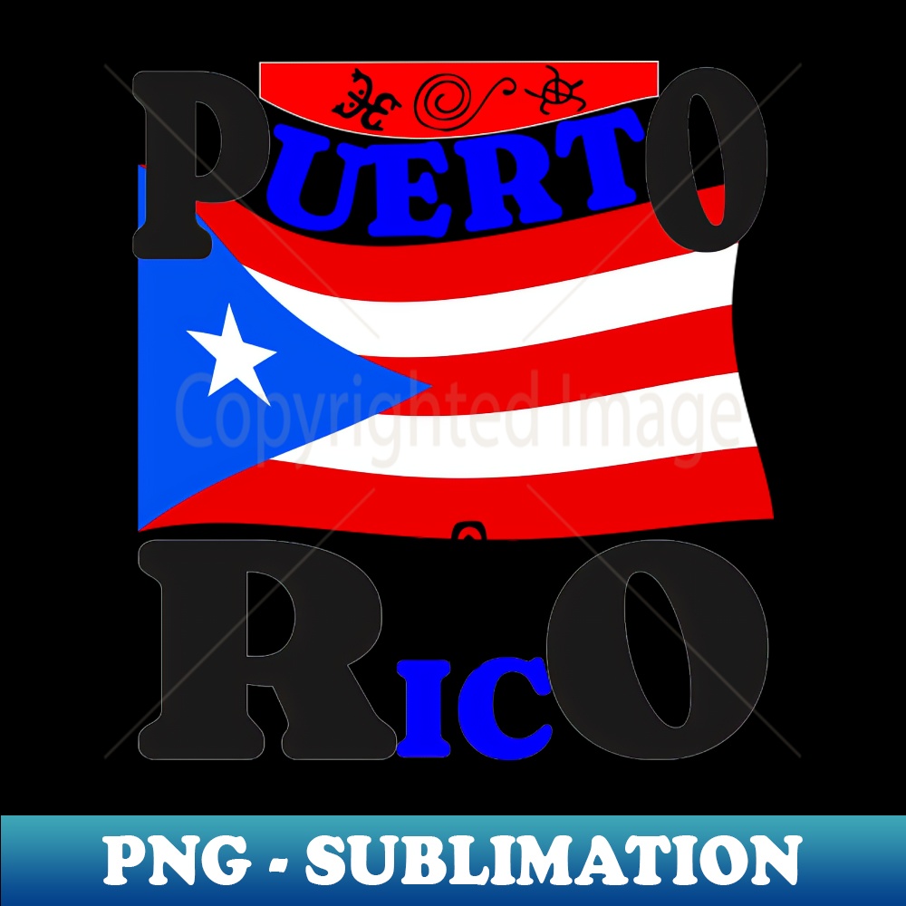 Puerto Rico Flag inspired art for the Boricua proud - PNG Tr - Inspire ...