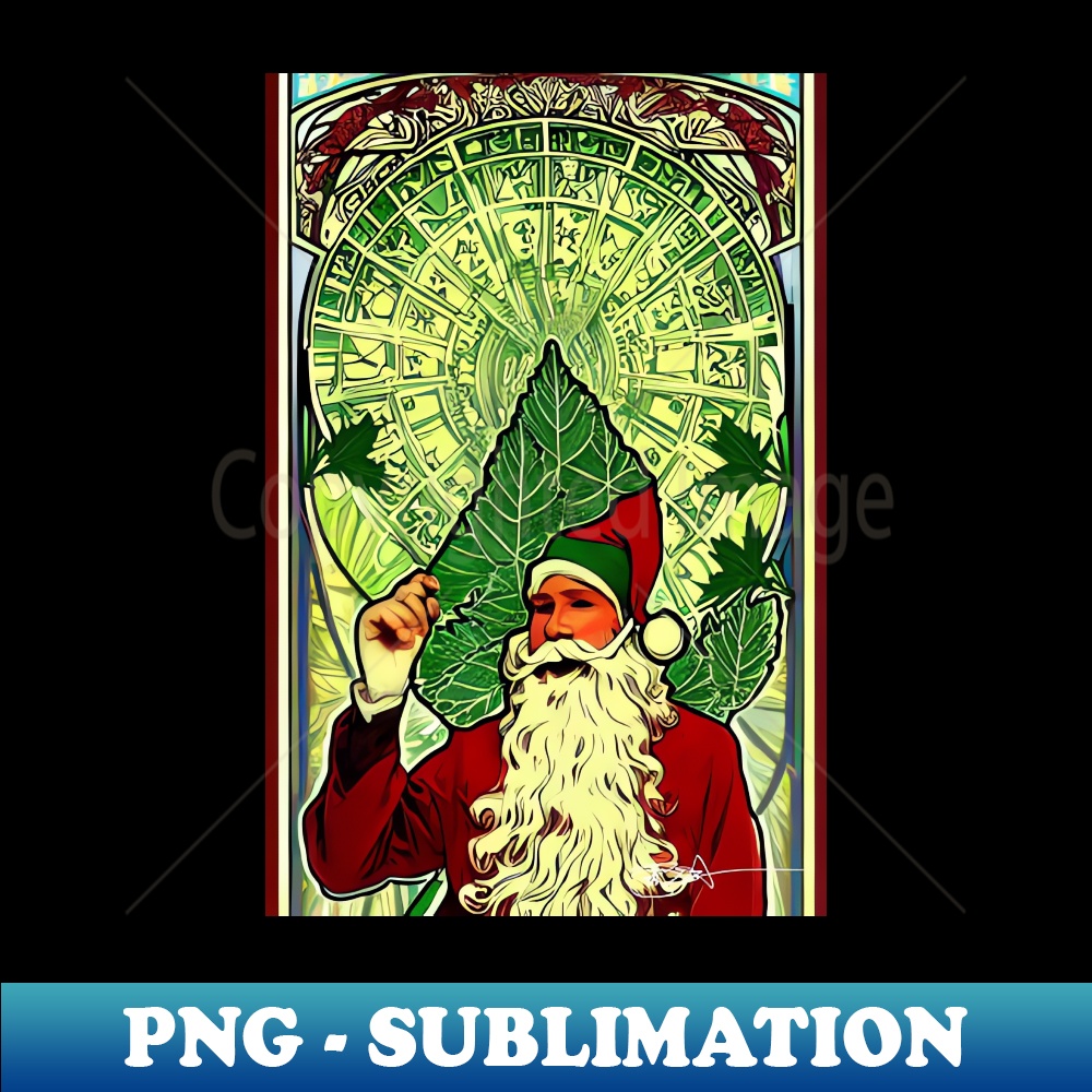 Stoner Santa Psychedelic 60s 19 - Trendy Sublimation Digita | Inspire ...