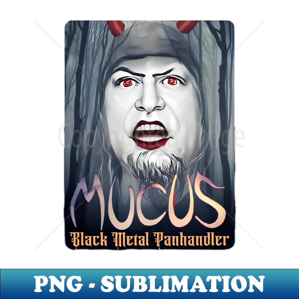 MUCUS - Black Metal Panhandler - Exclusive Sublimation Digit | Inspire ...