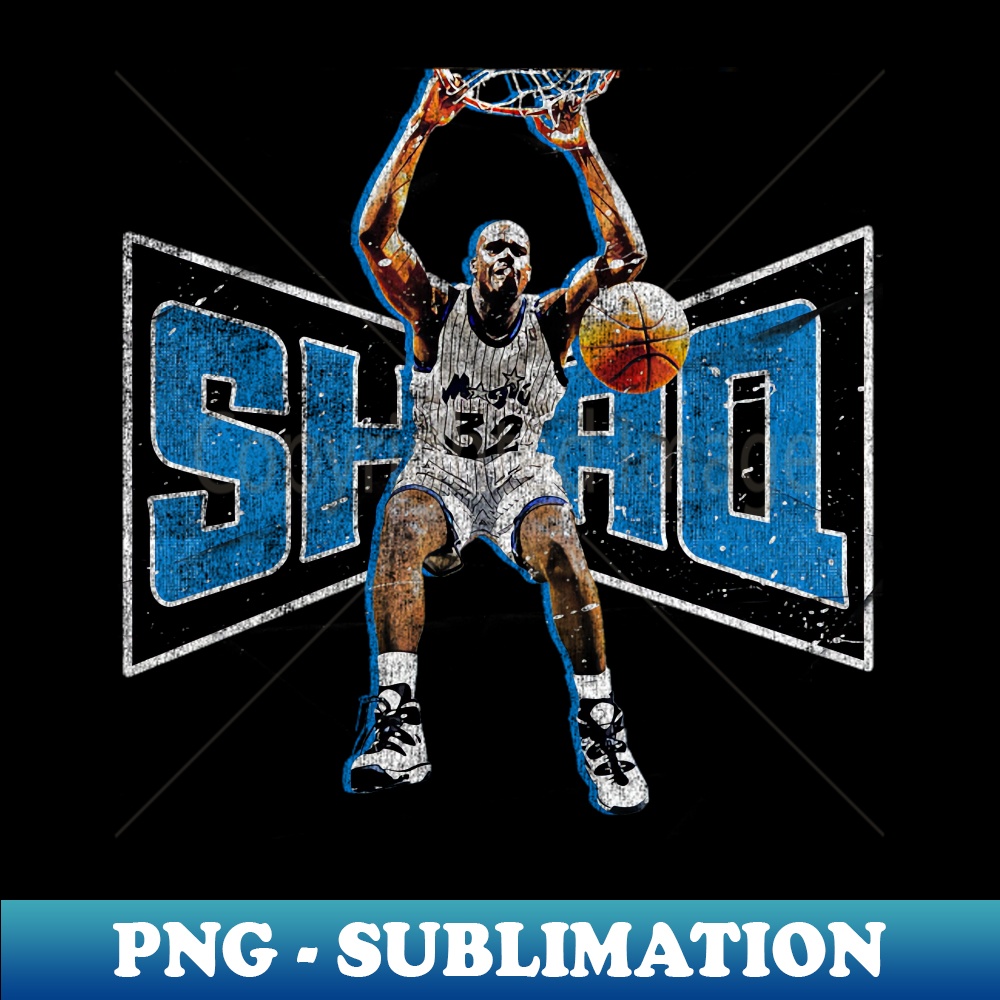 SHAQ - PNG Transparent Sublimation File - Create with Confid | Inspire ...